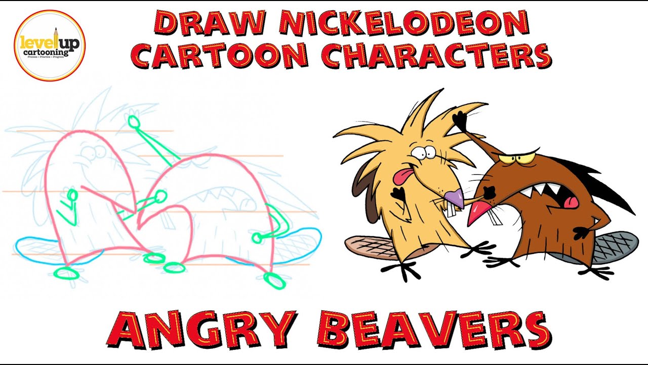Drawing Lesson | Angry Beavers - YouTube