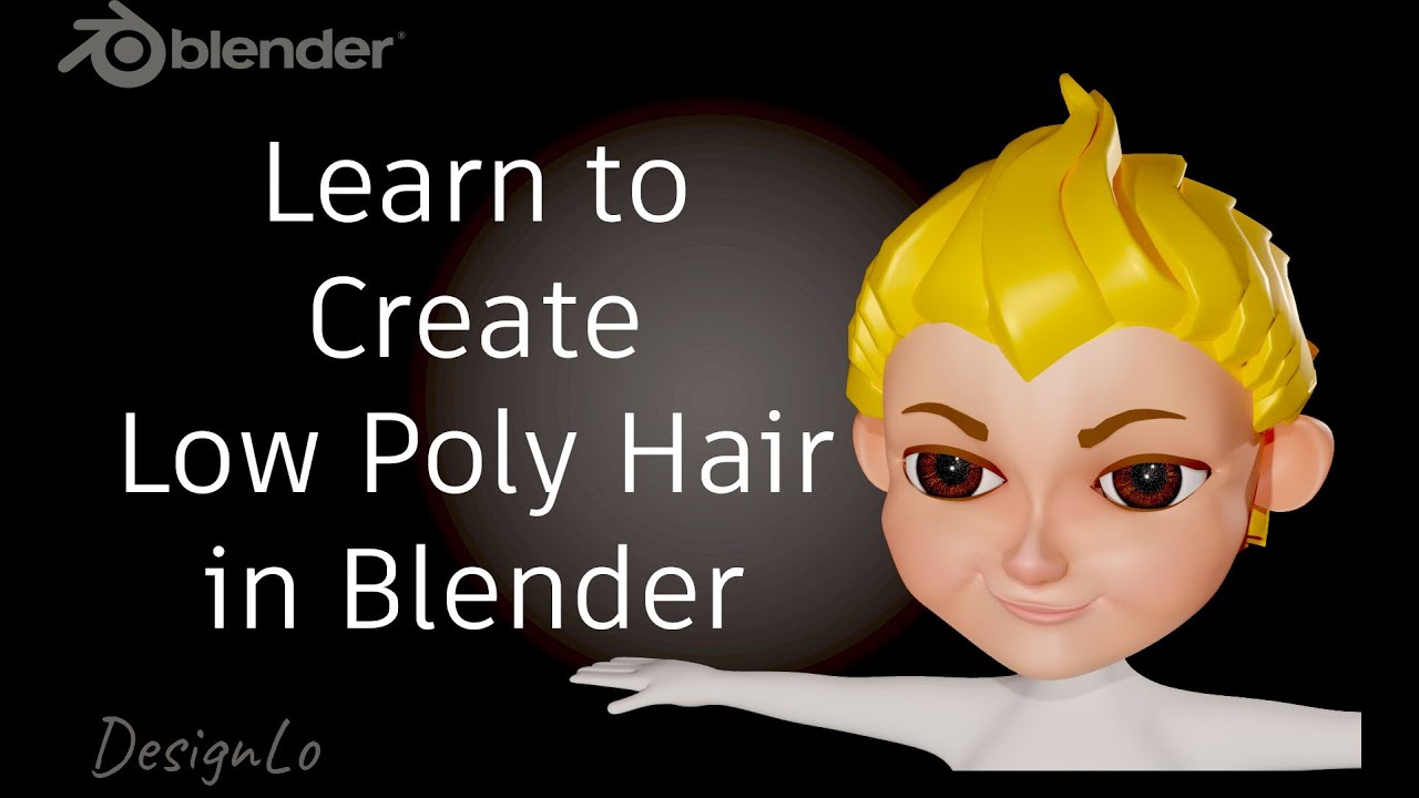 How To Create Low Poly Hair In Blender Modeling Low Poly Hair Modeling Hair 3d Stylized how-to-create-low-poly-hair-in-blender-modeling-low-poly-hair-modeling-hair-3d-stylized