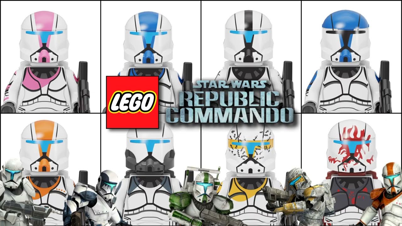 LEGO: STAR WARS REPUBLIC COMMANDOS UPCOMING MINIFIGURE - REPUBLIC CLONE ...