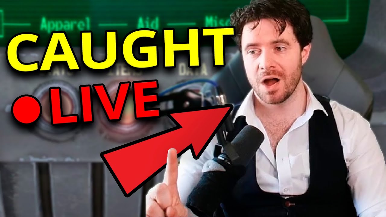 streamer straight up lies and gets immediately caught - YouTube