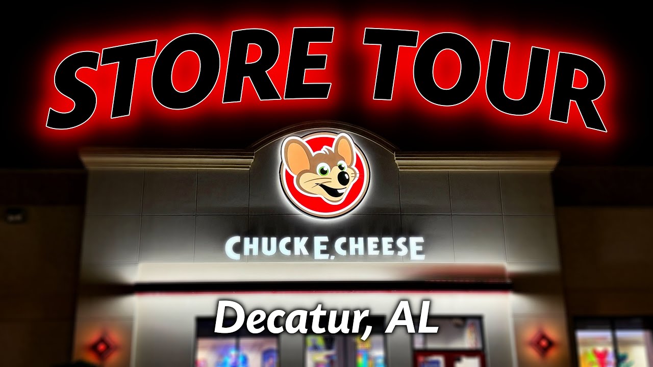 Decatur, Alabama Mall Chuck E. Cheese Store Tour - YouTube