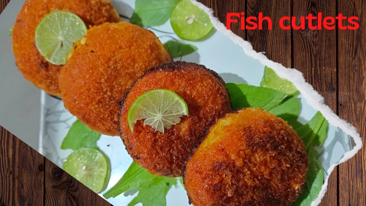 fish cutlets recipe - YouTube