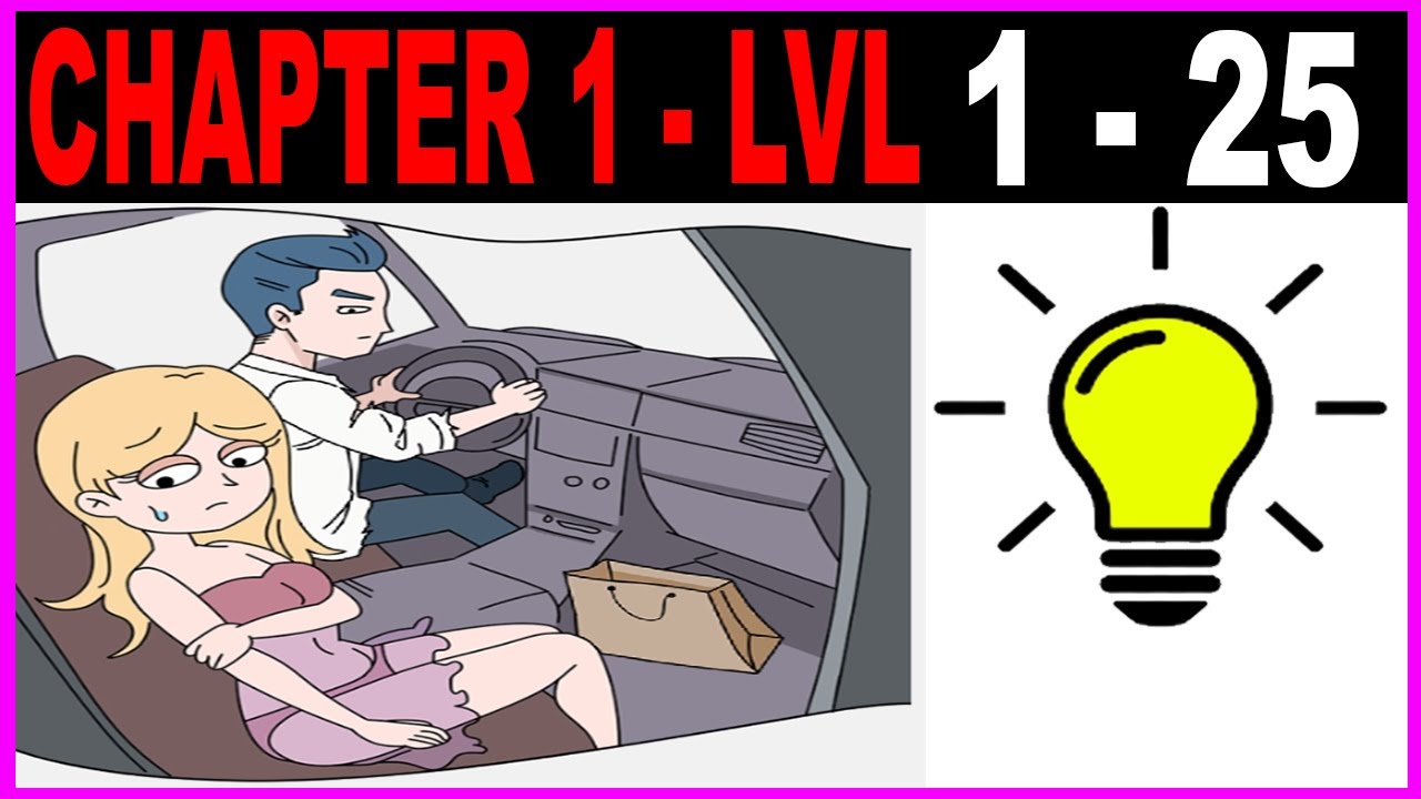 Brain Erase Game Chapter 1 Level 1 to 25 Full Game Answers - Bad Girl ...