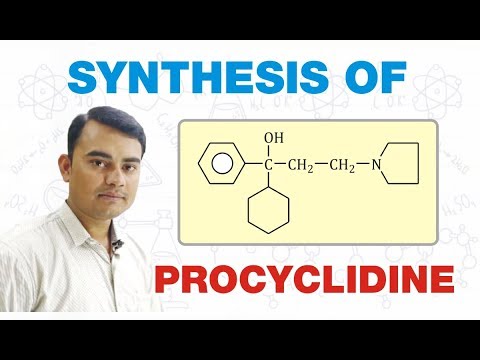 SYNTHESIS OF PROCYCLIDINE | MEDICINAL CHEMISTRY | GPAT-2020 | B.PHARM ...