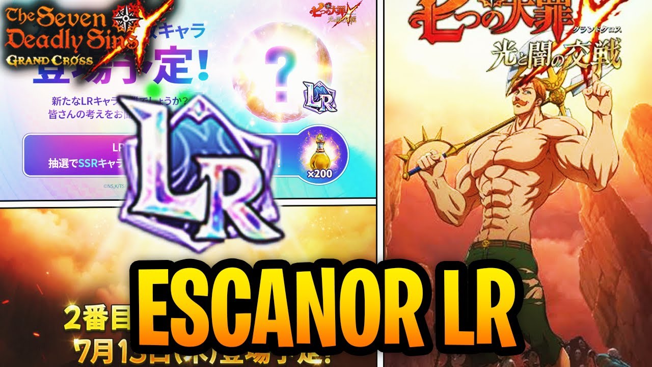 LE PROCHAIN LR EST ESCANOR ! | 7DS Grand Cross - YouTube