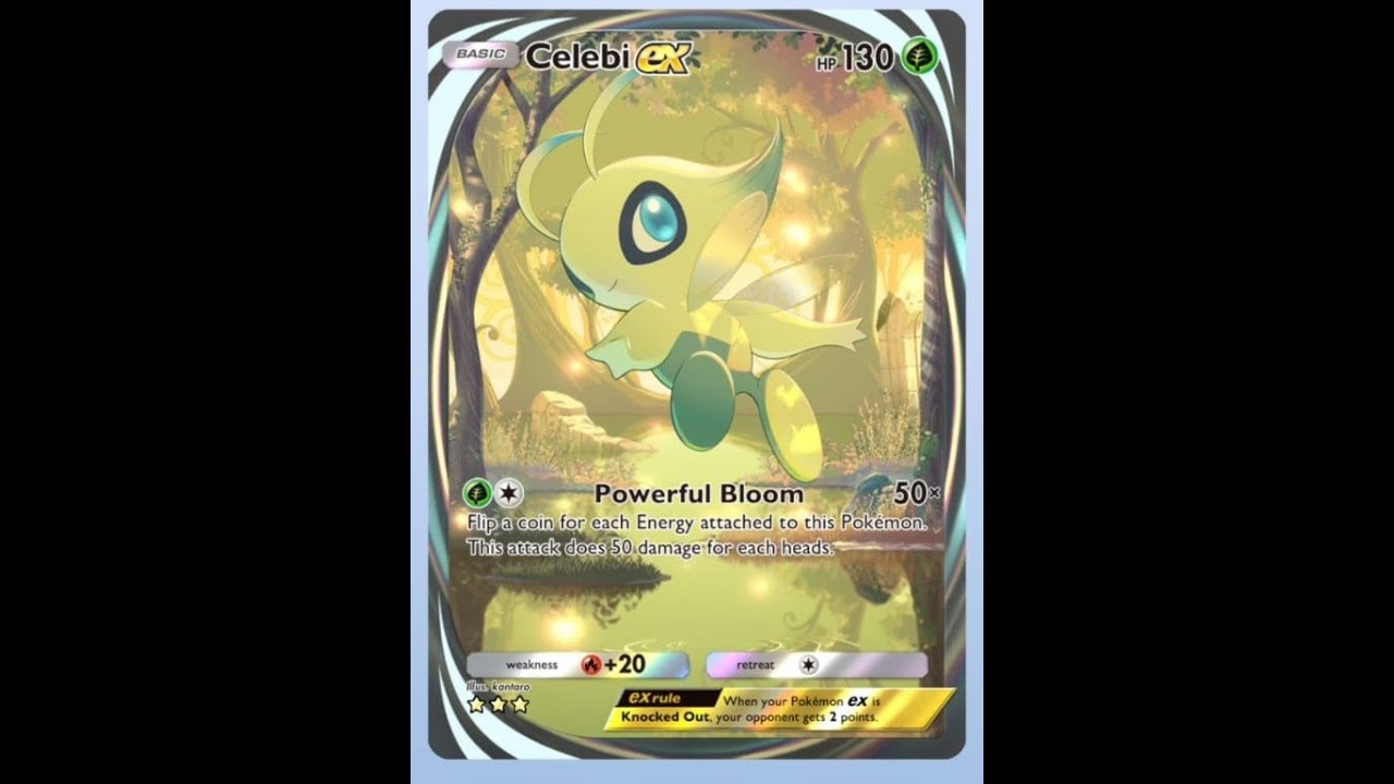 INSANE PULL! Celebi EX & Squirtle in Mythical Island Pokémon TCG Pack ...