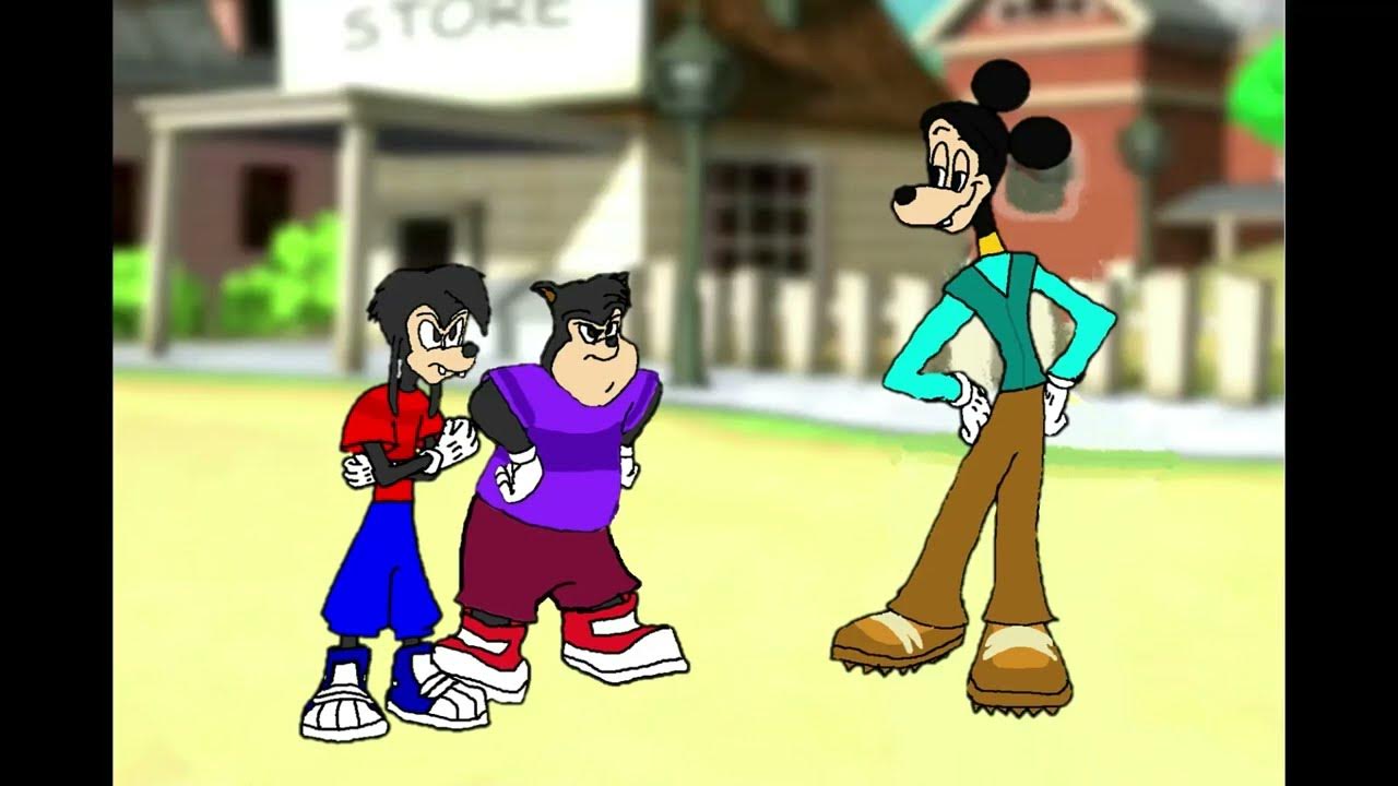 Max Goof and P J vs Mortimer Mouse Mortimer in the way Challenge - YouTube