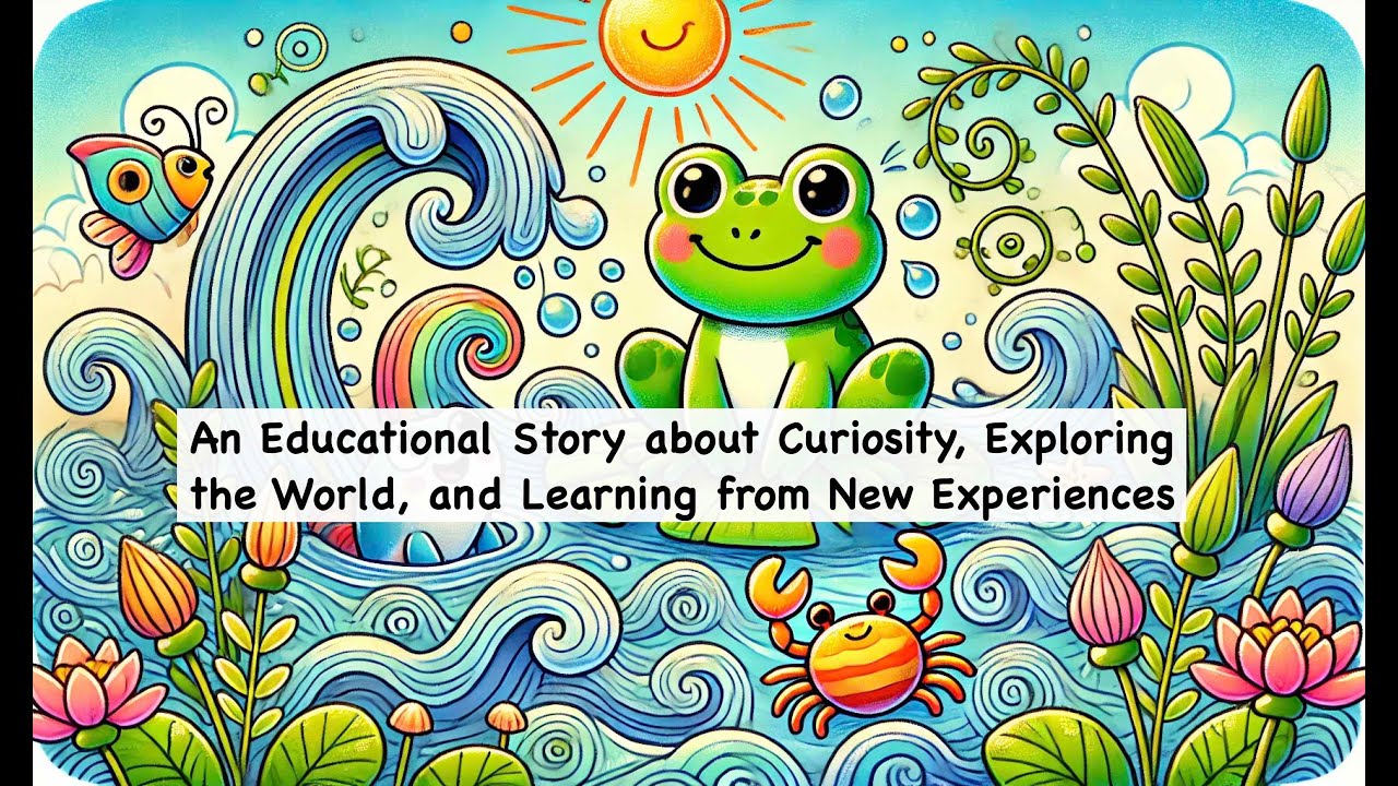 The Curious Frog and the Amazing Sea | A Fun Story About Curiosity ...