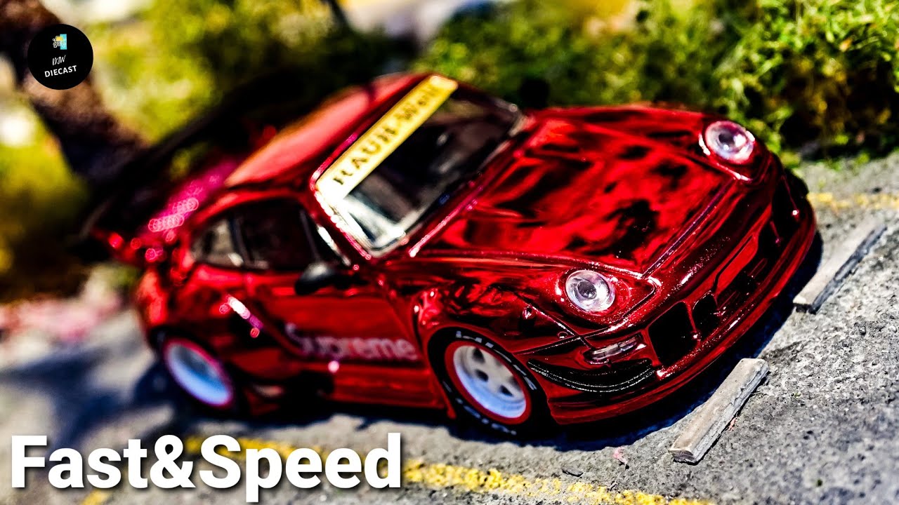 Porsche RWB 993 Rauh Welt Begriff Supreme Red Chrome by Fast&Speed ...
