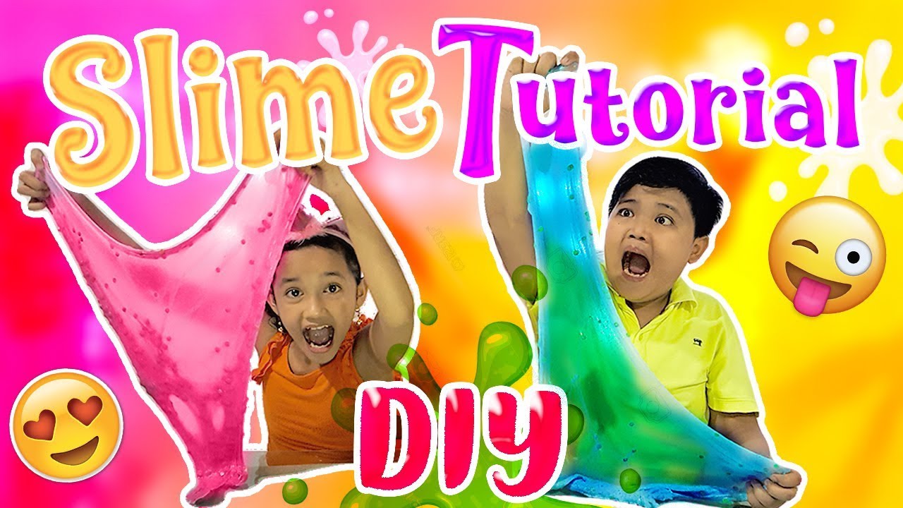 VLOG#2 SLIME TUTORIAL: HOW TO MAKE DIY | HOMEMADE SLIME - YouTube