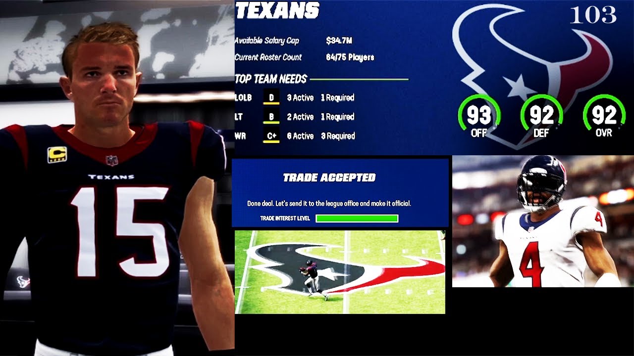 The Houston Texans Series Final | Madden 23 | Franchise Rebuild Ep 103 ...
