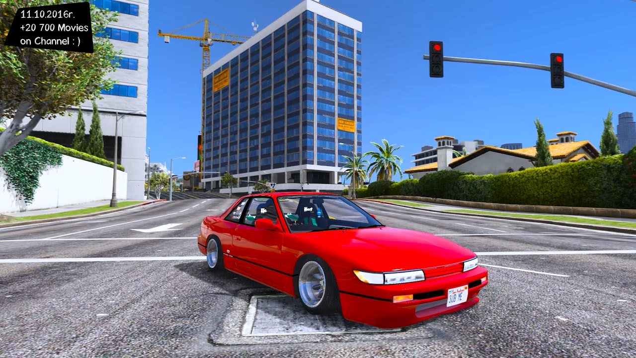 1989 Nissan Silvia S13 - GTA V MOD _REVIEW - YouTube