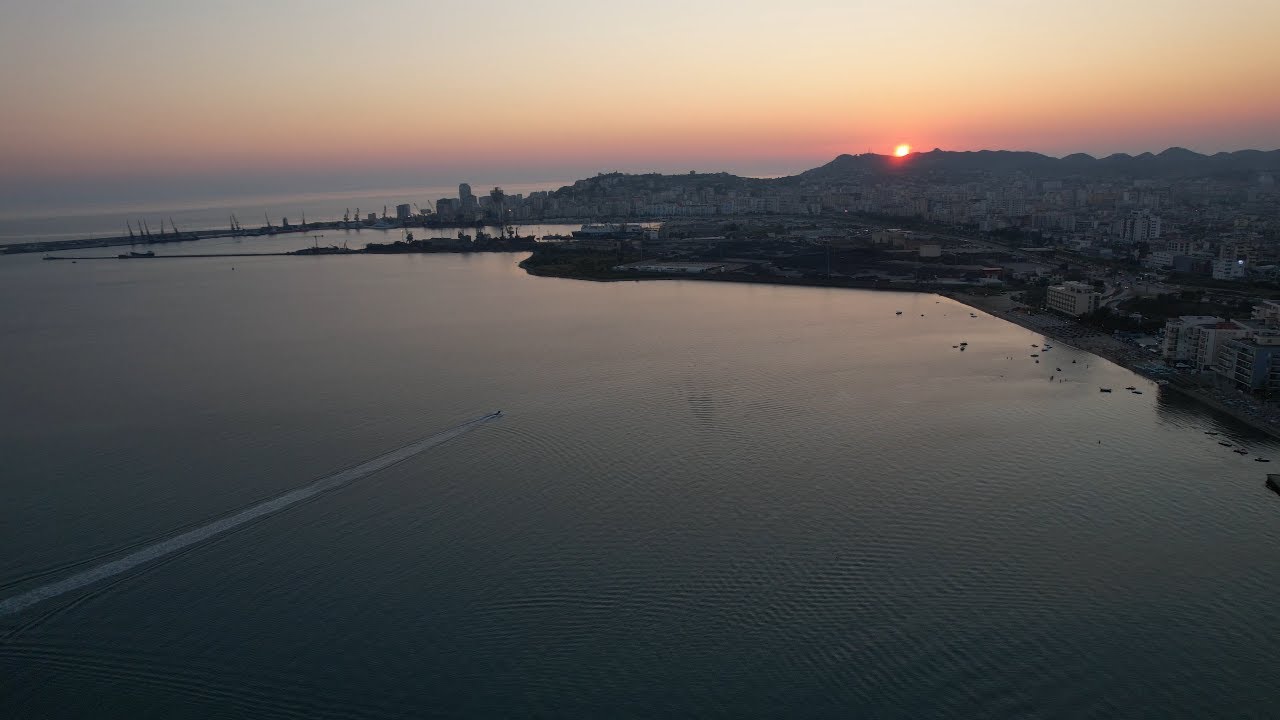 Durres Plazh Drone video unedited - YouTube