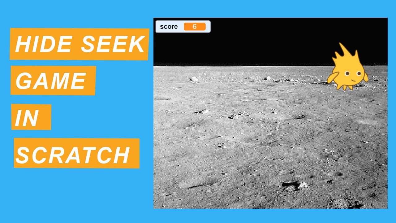 Lecture 10 Make Hide And Seek Game In Scratch Game Development Scratch Tutorial Youtube