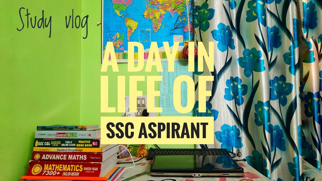 A day in the life of SSC Aspirant | SSC CGL| SSC CHSL| SSC MTS | [Study ...