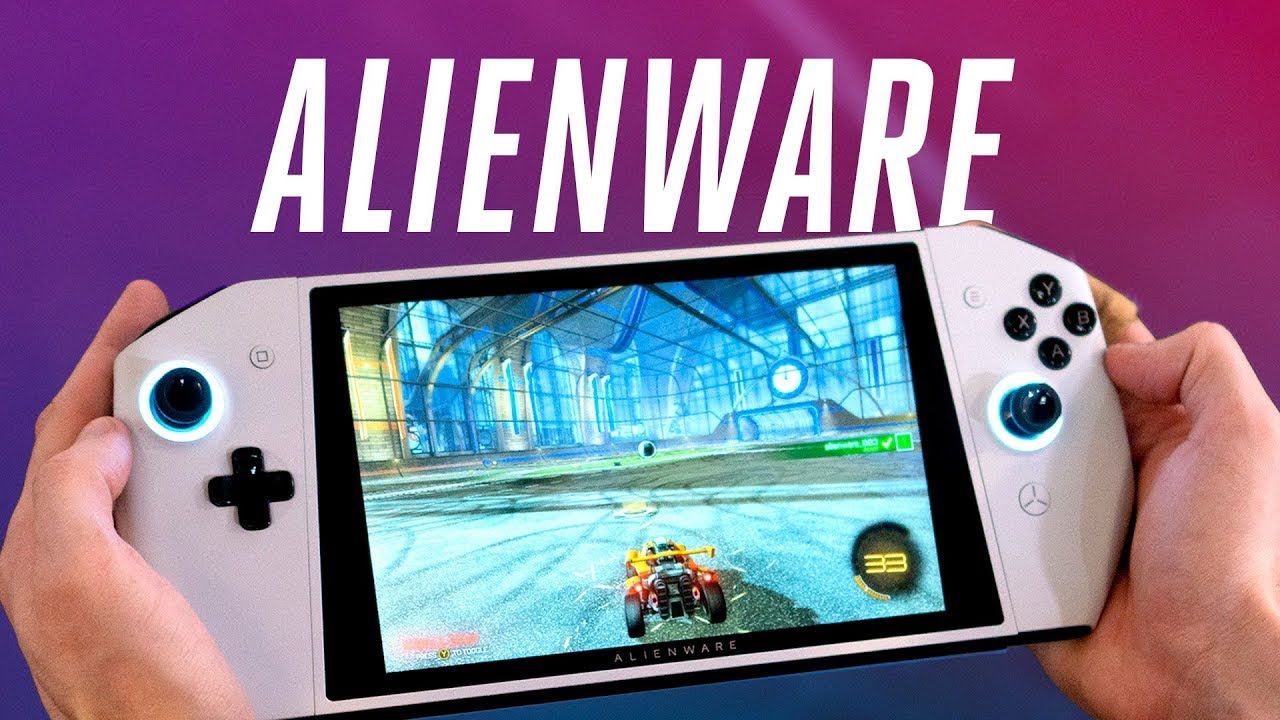 Alienware Concept UFO: The Ultimate Handheld Gaming PC - YouTube