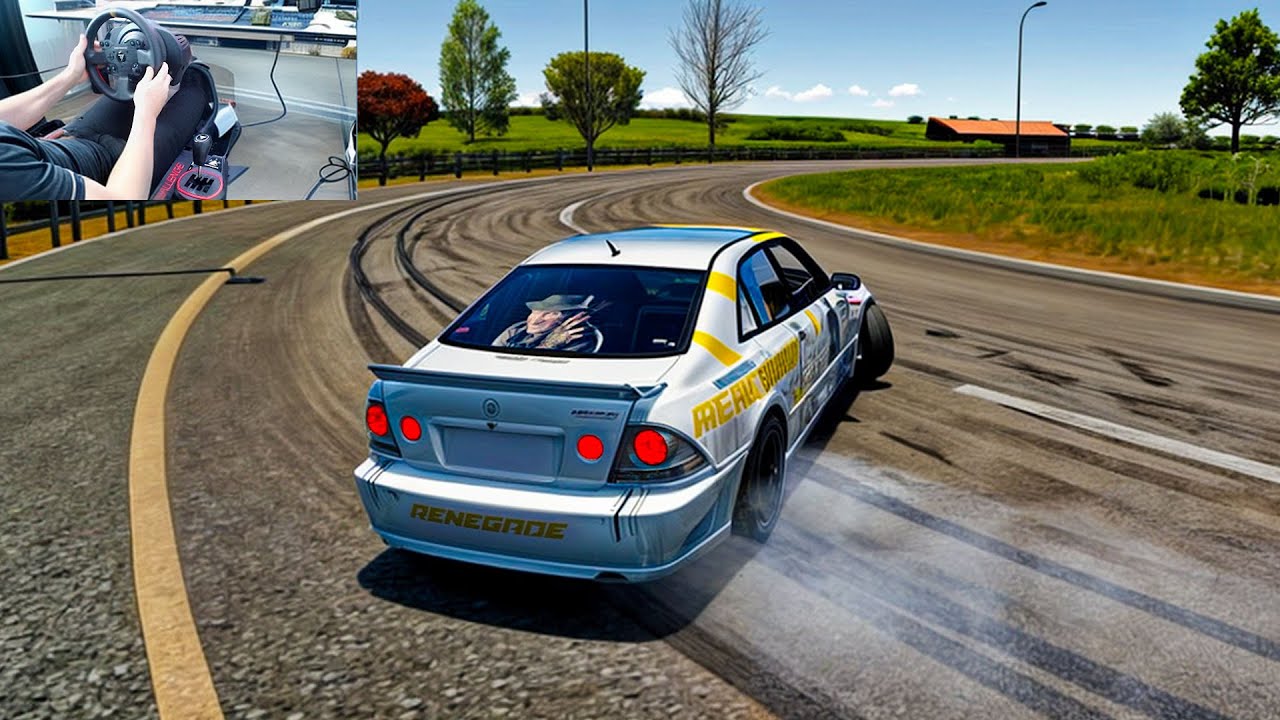 Street Drifting Lexus IS300 Tamworth (4K) w/Steering Wheel | Assetto ...