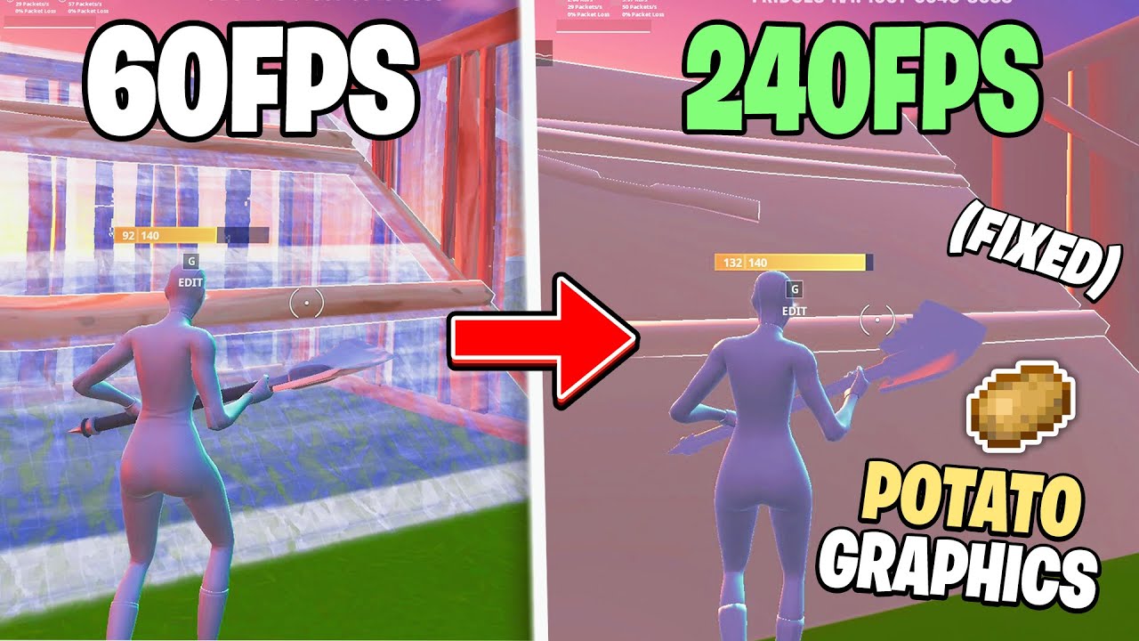 How To Get Potato Graphics In Fortnite Chapter 6! (Lowest Graphics ...