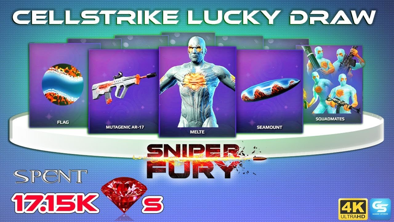 Cell Strike Lucky Draw ! Sniper Fury - YouTube