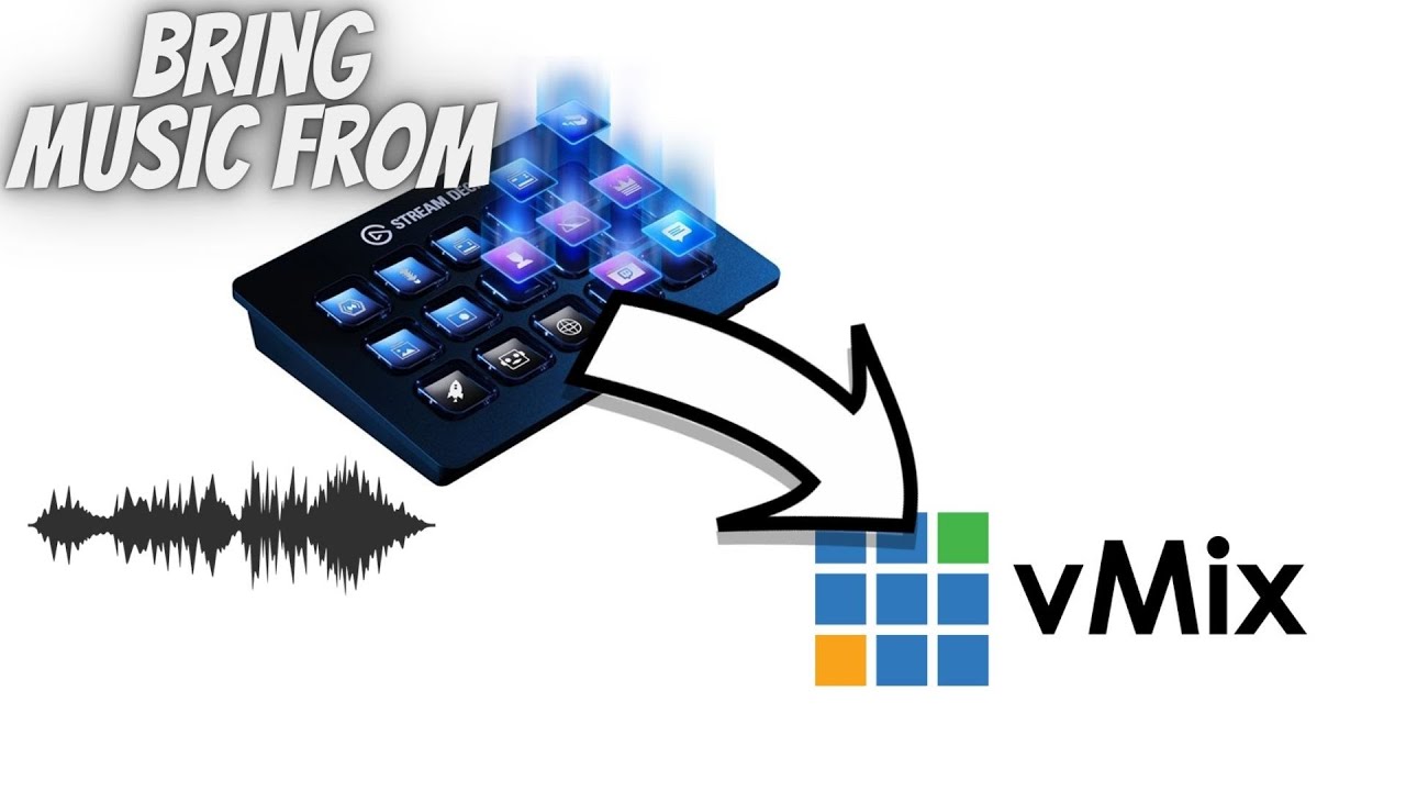 Bring audio from elgato stream deck into vMix - YouTube