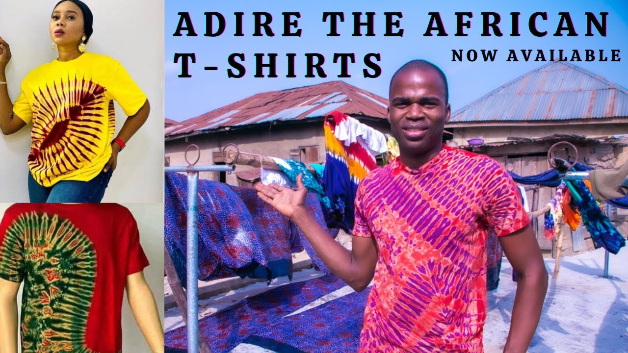 ADIRE THE AFRICAN T-SHIRTS & FABRICS NOW AVAILABLE | ORIGINAL TYE & DYE ...