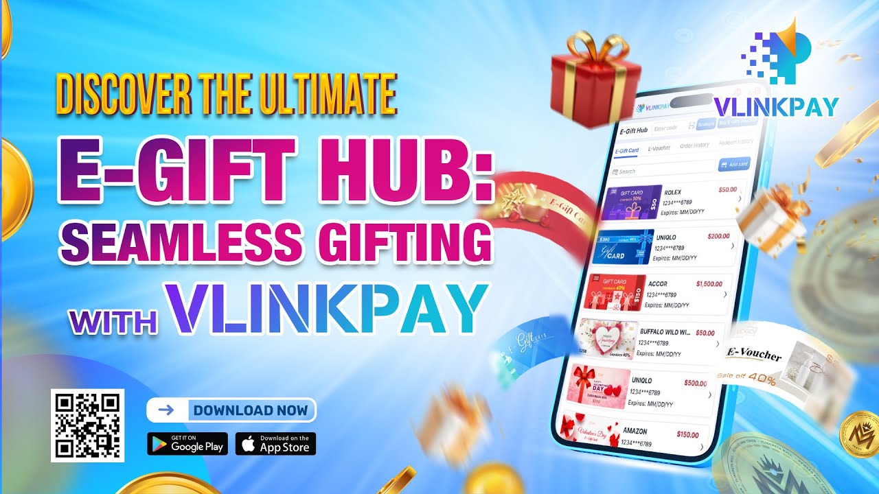 Discover the Ultimate E-Gift Hub: Seamless Gifting with VLINKPAY - YouTube