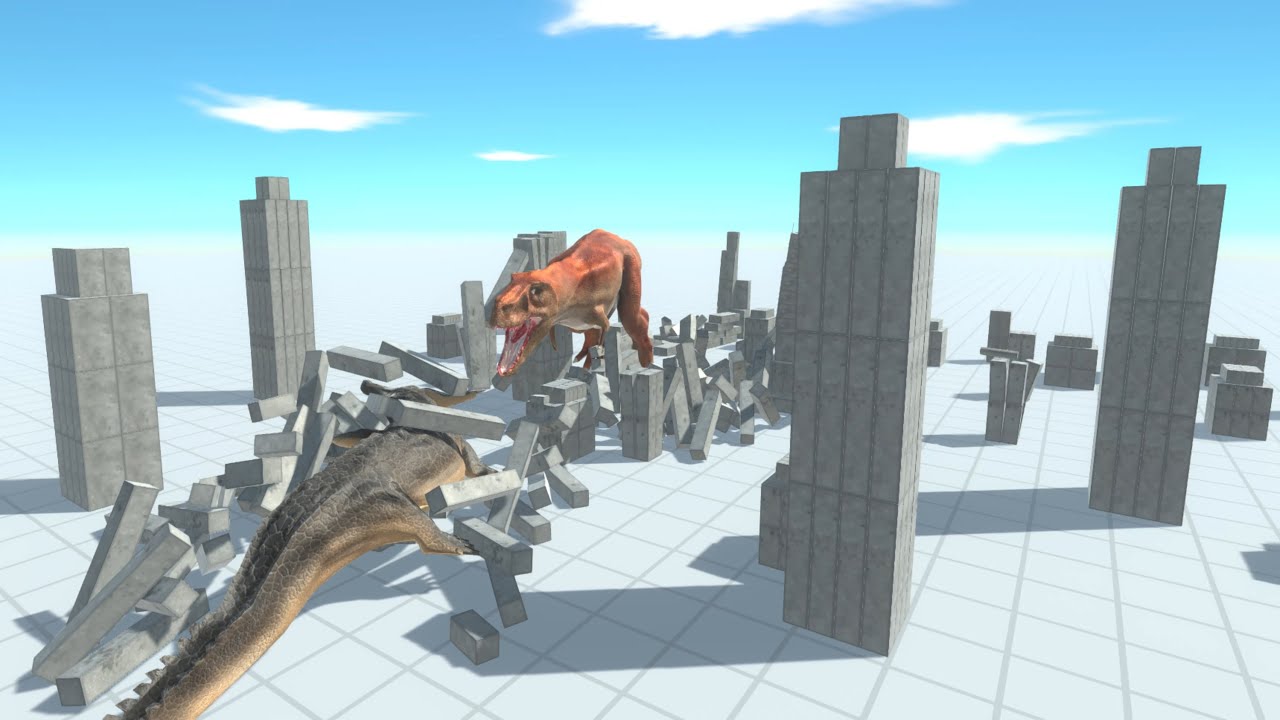 CITY MACHIMOSAURUS REX vs EVERY UNIT - Animal Revolt Battle Simulator ...