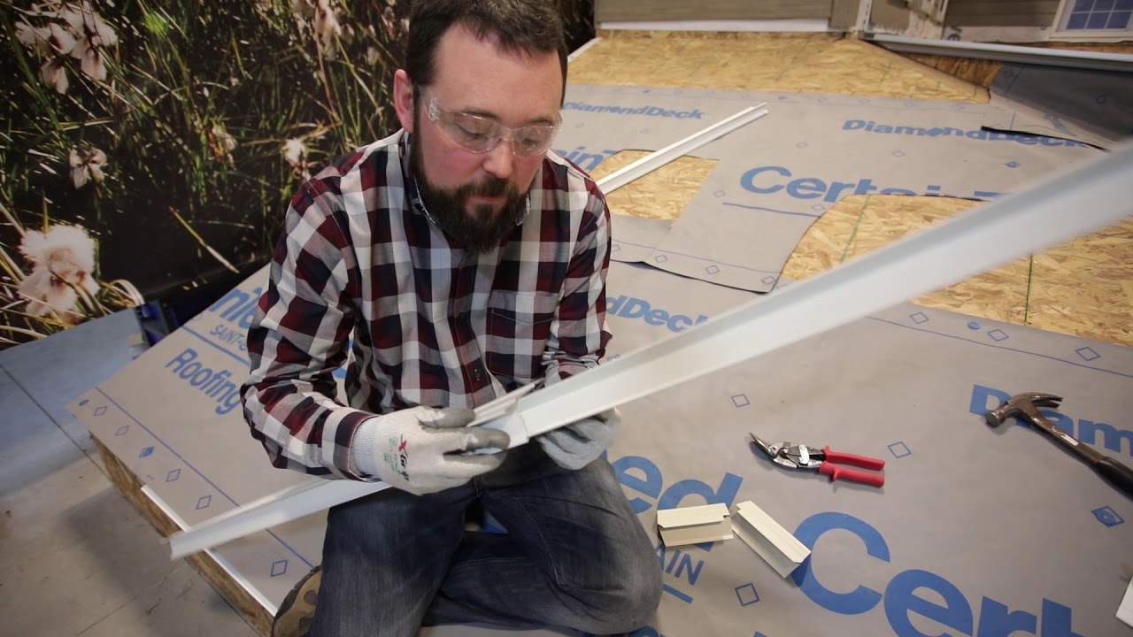 Infinity and Pre-Notched Drip Edge Instructional Video - YouTube