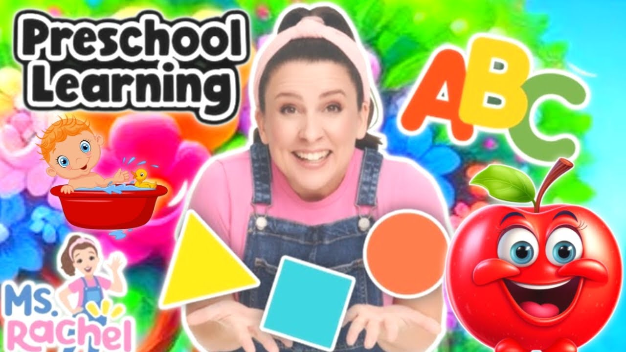 Ms Rachel & Elmo Get Ready For SchoolABC Song, Numbers, Colors ...