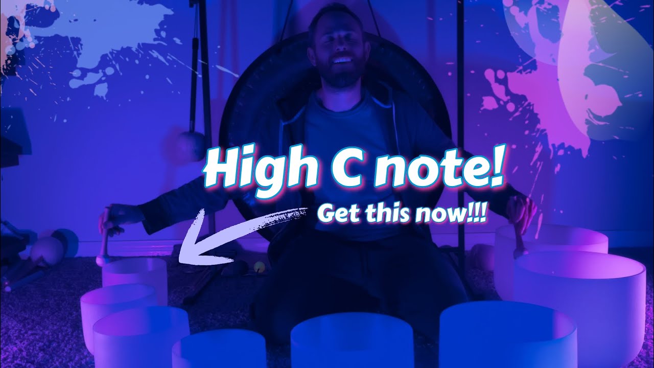 New High C Note Crystal Singing Bowl!!! - YouTube