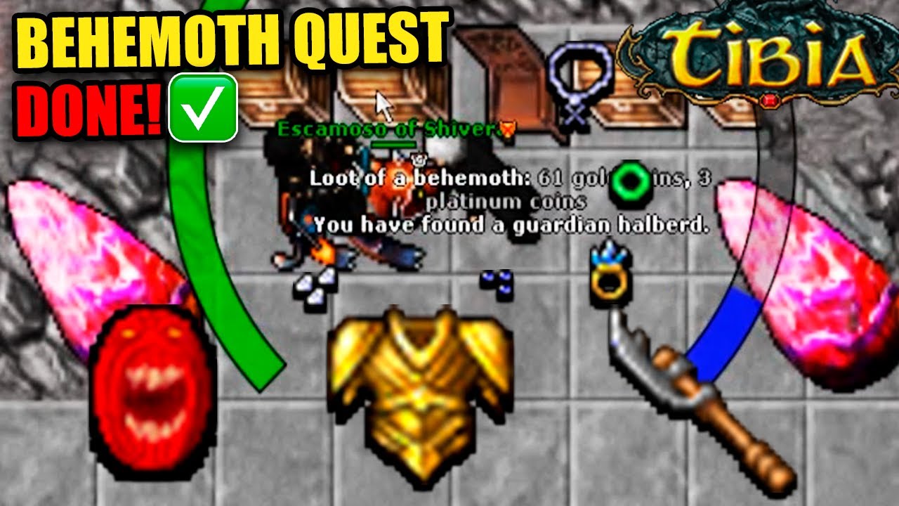 BEHEMOTH QUEST EN 2020?! - QUESTS CON SUBS | TIBIA - YouTube