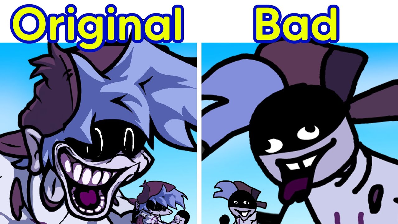 Friday Night Funkin - SILLY BILLY Original VS Bad (Hit Single/VS ...
