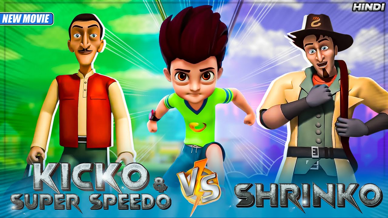 Kicko & Super Speedo | New Movie in Hindi | Kicko Vs Shrinko | Yo Kids ...