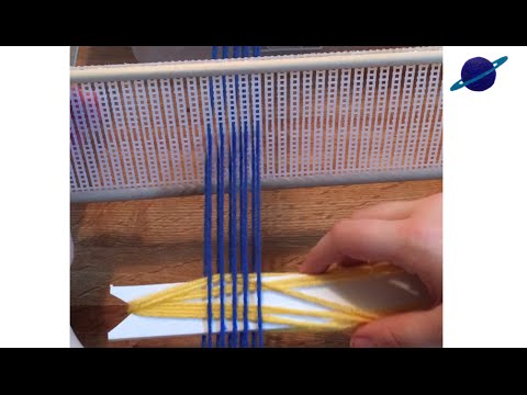 Easy Weaving Tool - Mini Tutorial - YouTube