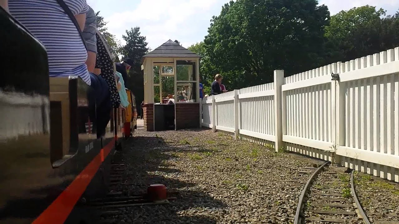 Newby Hall Miniture Railway - YouTube