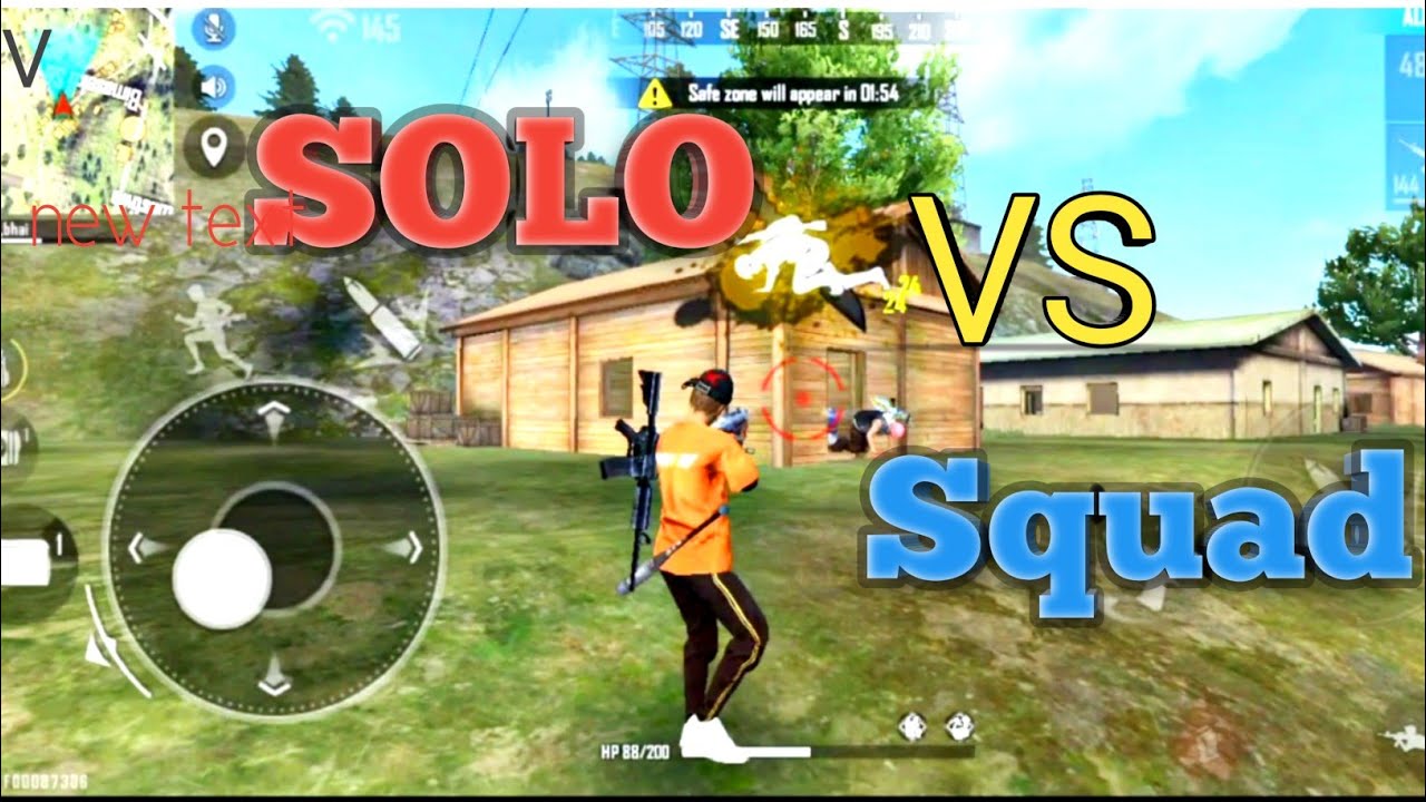 Solo vs squad 🙏💥🤦‍♀ | free fire|Rashed gaming - YouTube