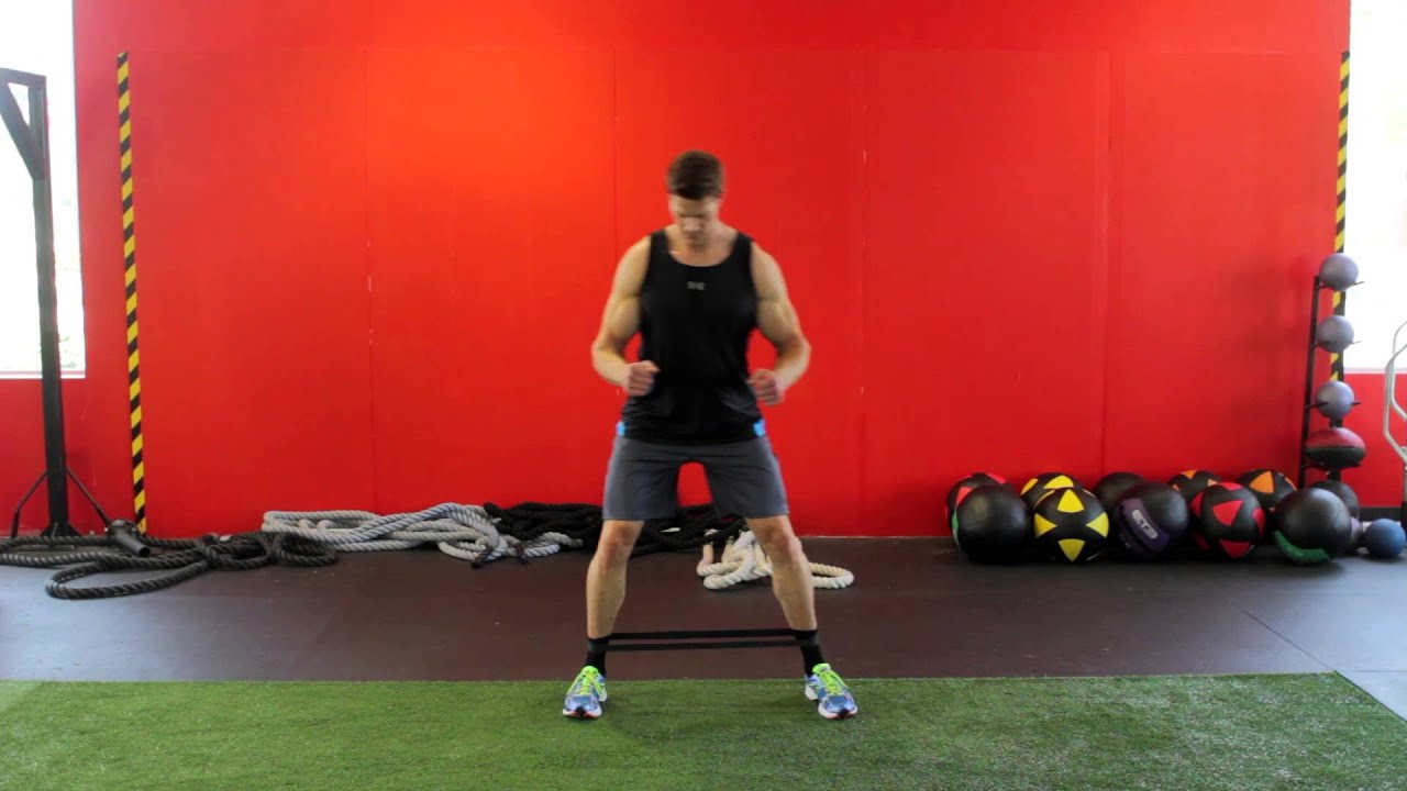 Lateral Band "Monster" Walk - YouTube