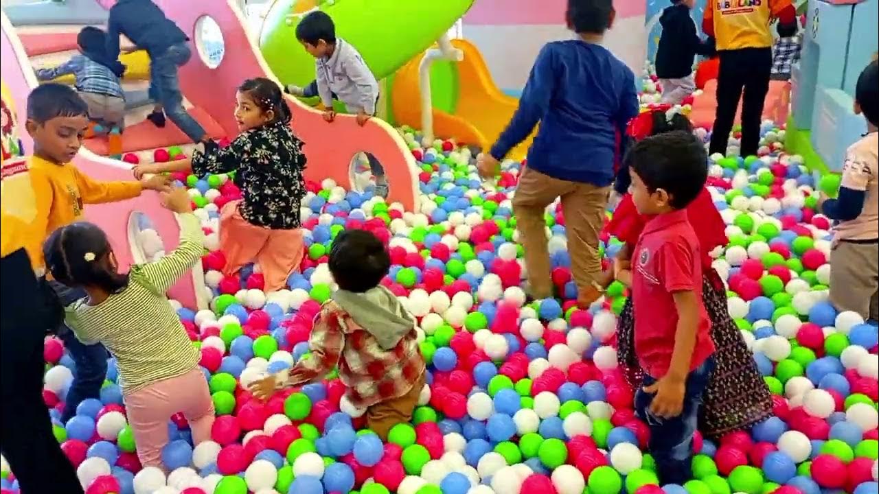 Babuland indoor play ground for kids - playground indoors for kids fun - YouTube