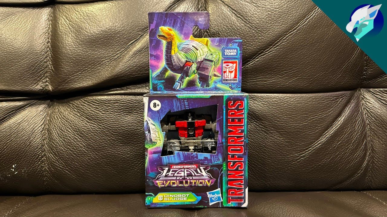 Transformers Legacy Evolution Core Class Dinobot Sludge Unboxing - YouTube