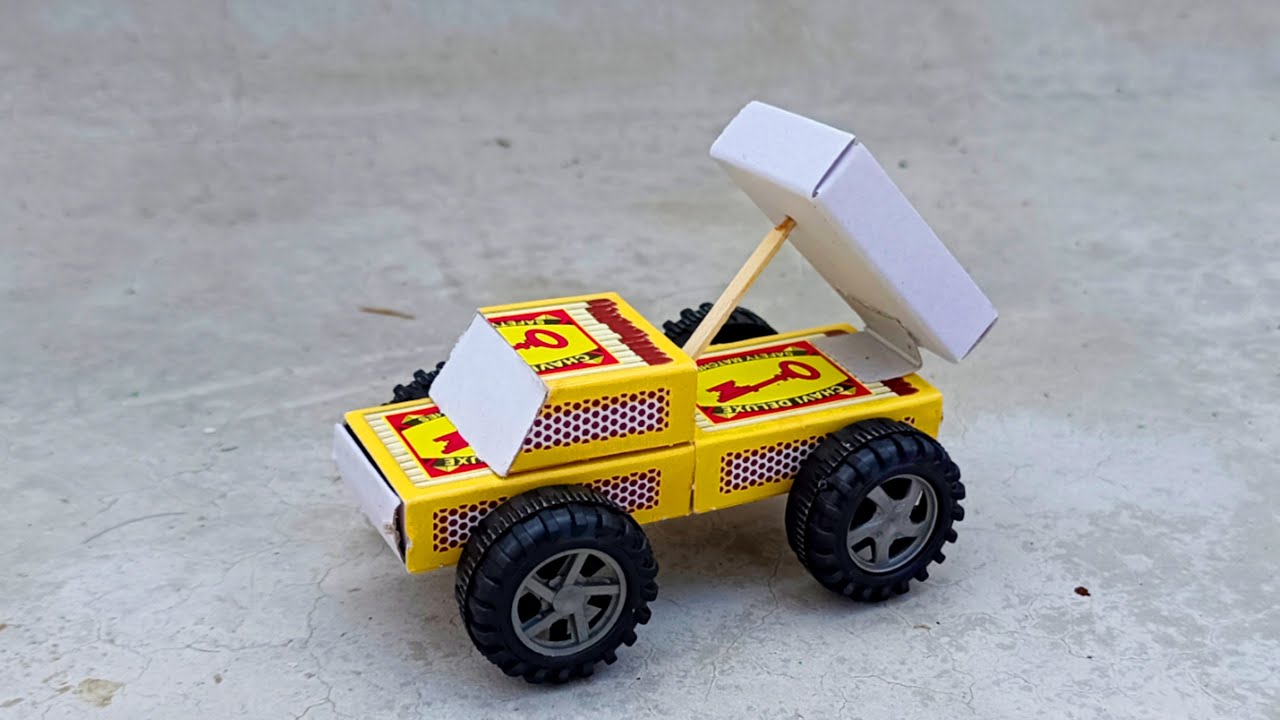 Make A Monster Car With Matchbox | Machis Ki Car | Matchbox Toys | DK ...