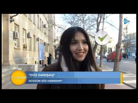 Düzgün söz hansıdır? - \
