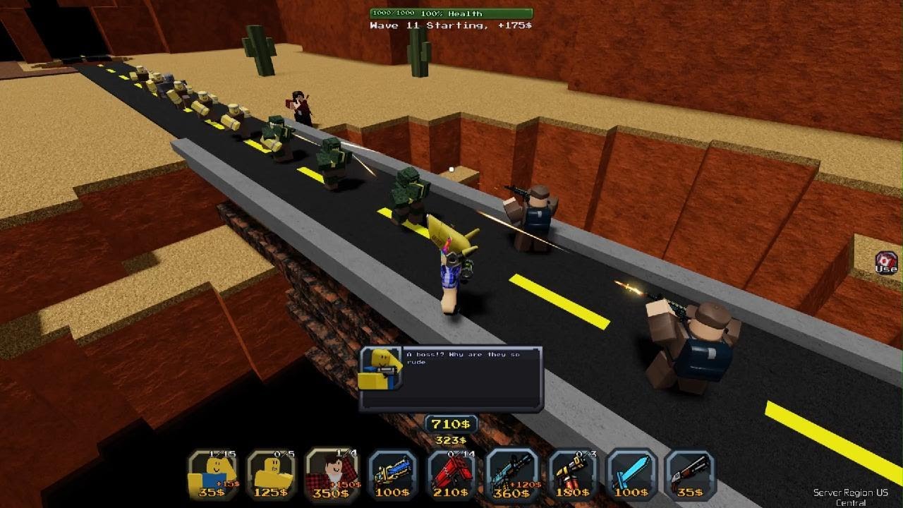 Roblox pixel gun Tower Defence - YouTube