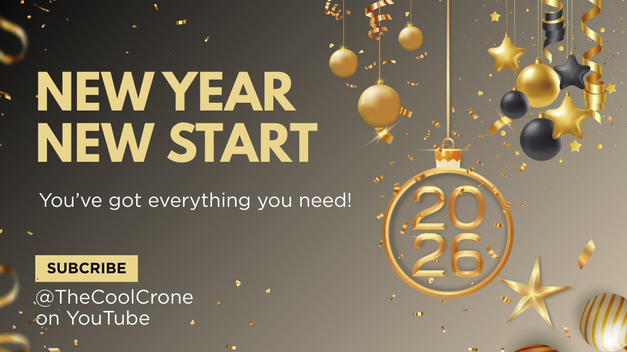 New Year, New Start! Happy 2026 with the Cool Crone! - YouTube