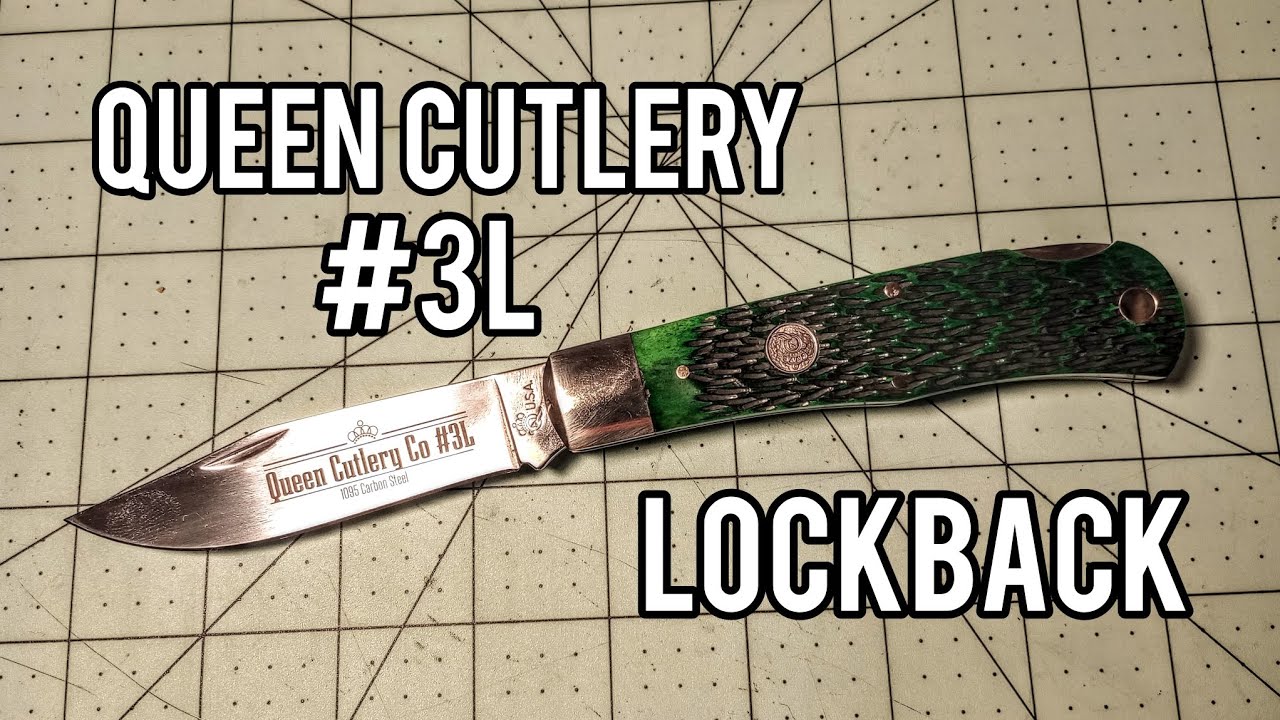 Queen Cutlery 3L Lockback From SMKW - YouTube
