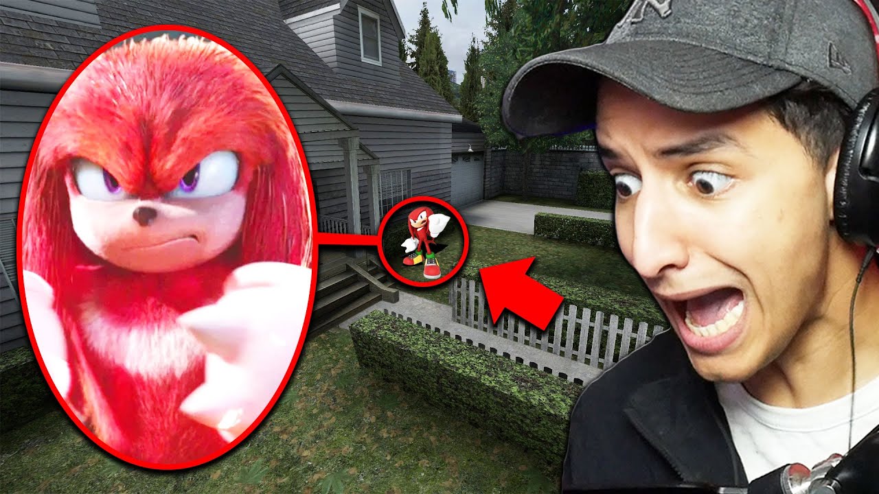 If You See KNUCKLES Outside Your House, RUN AWAY FAST!! - YouTube