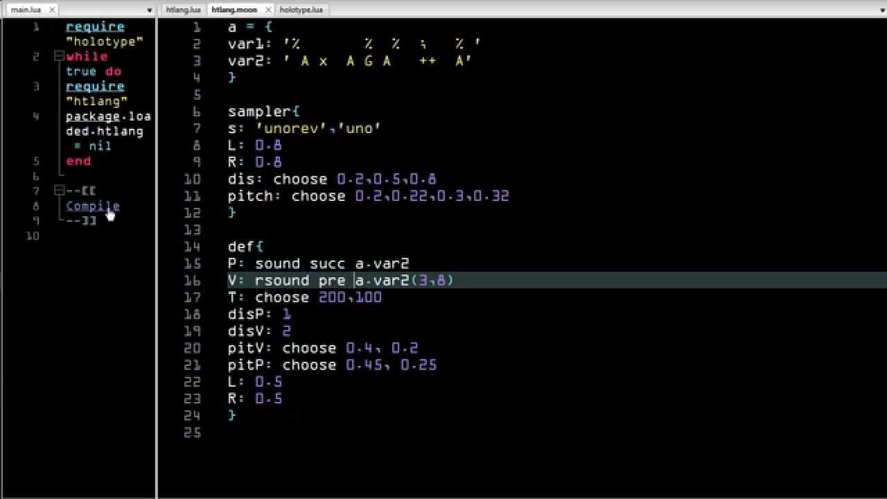 Uno - Holotype(MoonScript LiveCoding) - YouTube