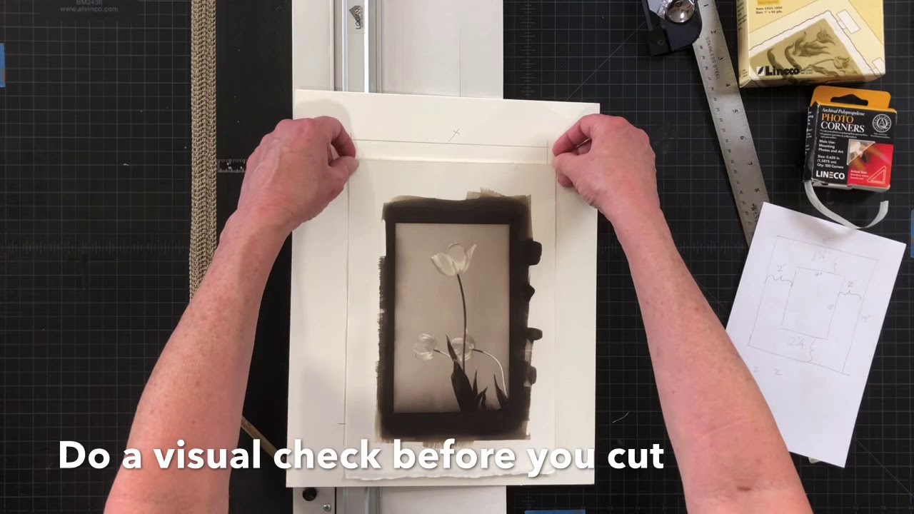 Tutorial: Cutting a Window Mat - YouTube