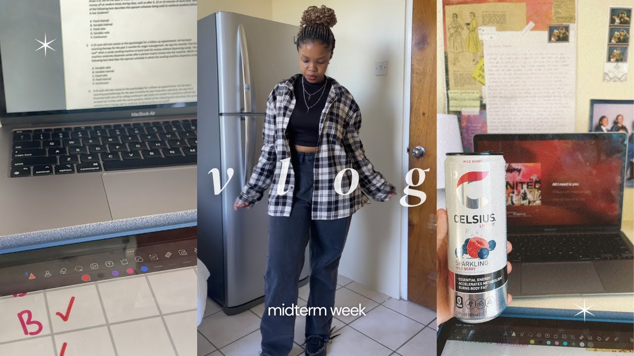 UNI DIARIES | midterms as a premed student, studying, galavanting ...