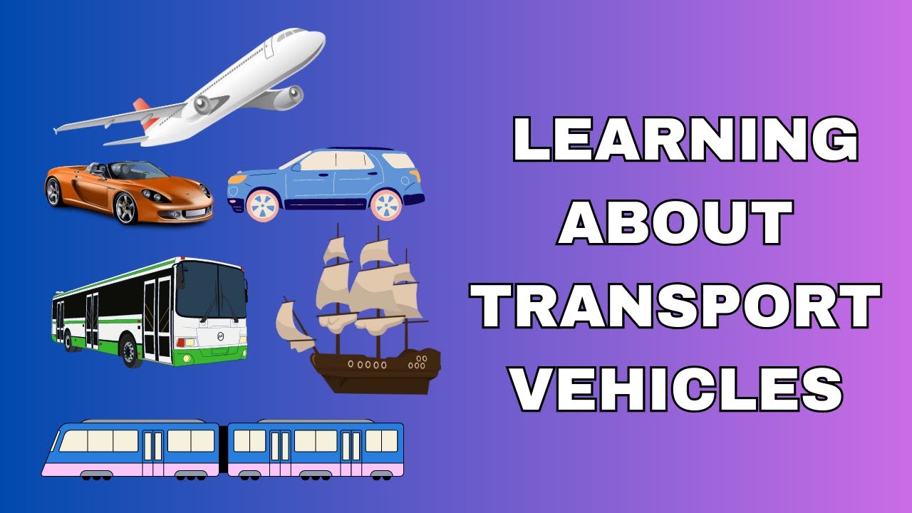 Let's Go: A Fun Guide to Learning About Transport Vehicles for Kids ...