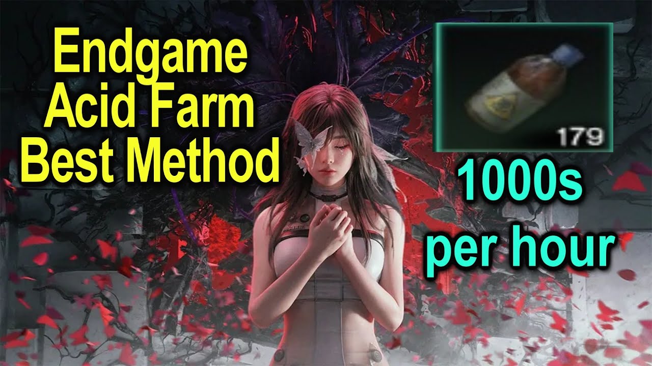 End game Acid farm best method | Infinite Farm | Once Human - YouTube
